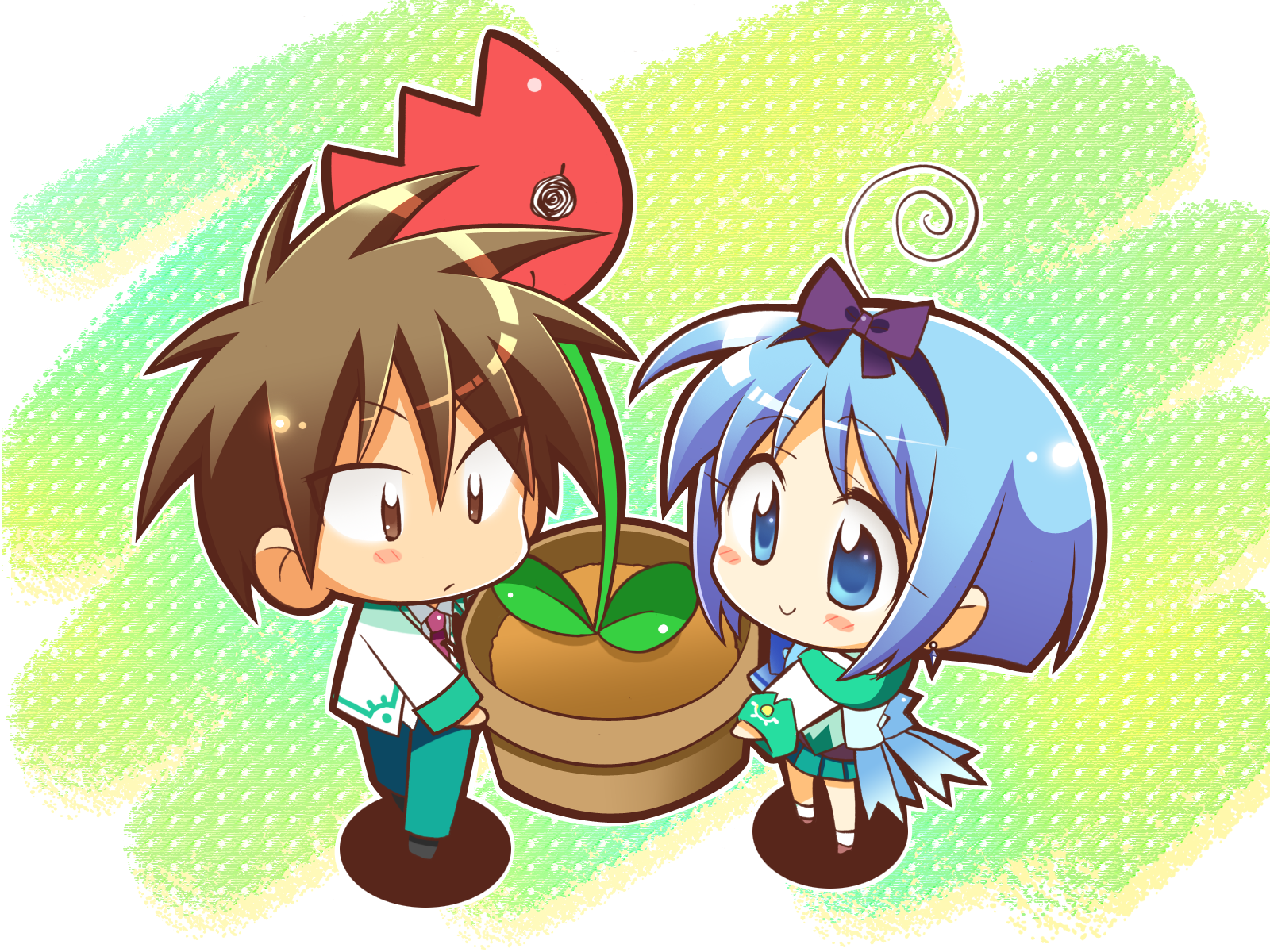 The Big ImageBoard (TBIB) - cg chibi eroge game cg kujou yuuka magus ...