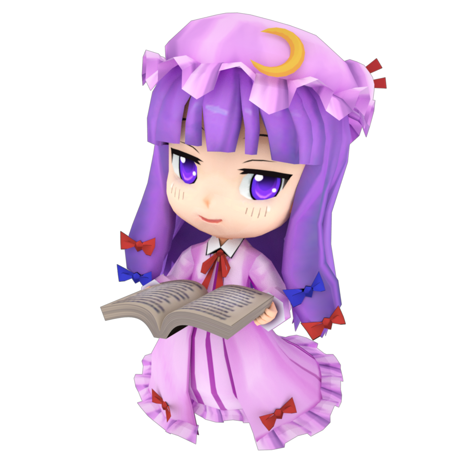 The Big ImageBoard (TBIB) - 3d book bow chibi dress hair bow hat ...