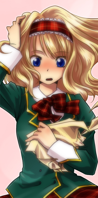 The Big ImageBoard (TBIB) - 1girl alice margatroid alternate costume blazer blonde hair blue ...