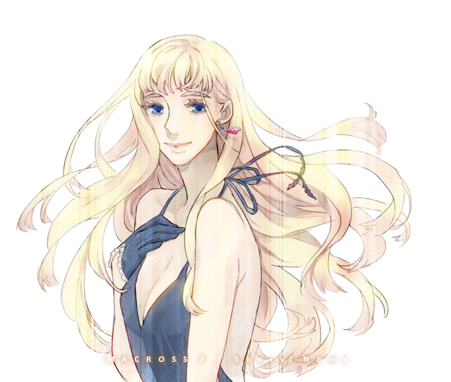 The Big ImageBoard (TBIB) - 1girl bad id bad pixiv id blonde hair blue eyes breasts cleavage ...