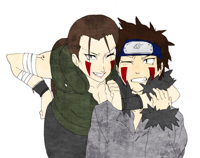 The Big ImageBoard (TBIB) - facial mark grin inuzuka hana inuzuka kiba ...
