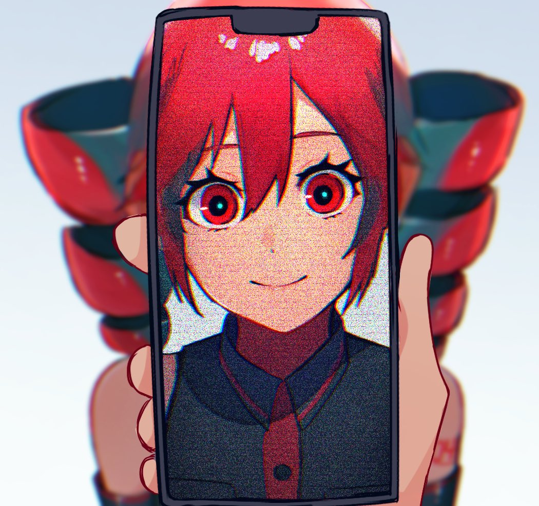 The Big ImageBoard (TBIB) - 1girl arm tattoo bare shoulders black shirt ...