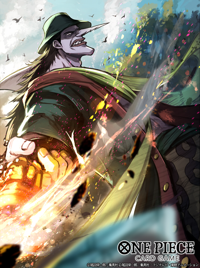 The Big ImageBoard (TBIB) - 1boy arlong bird black hair coat commentary ...