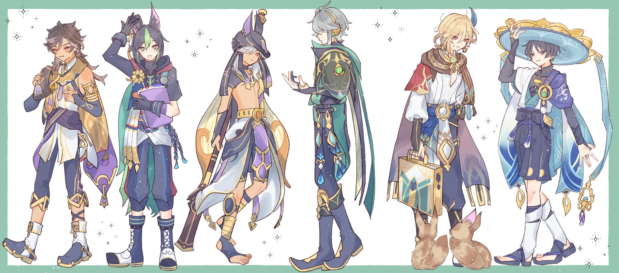 The Big ImageBoard (TBIB) - 6+boys alhaitham (genshin impact) animal ...