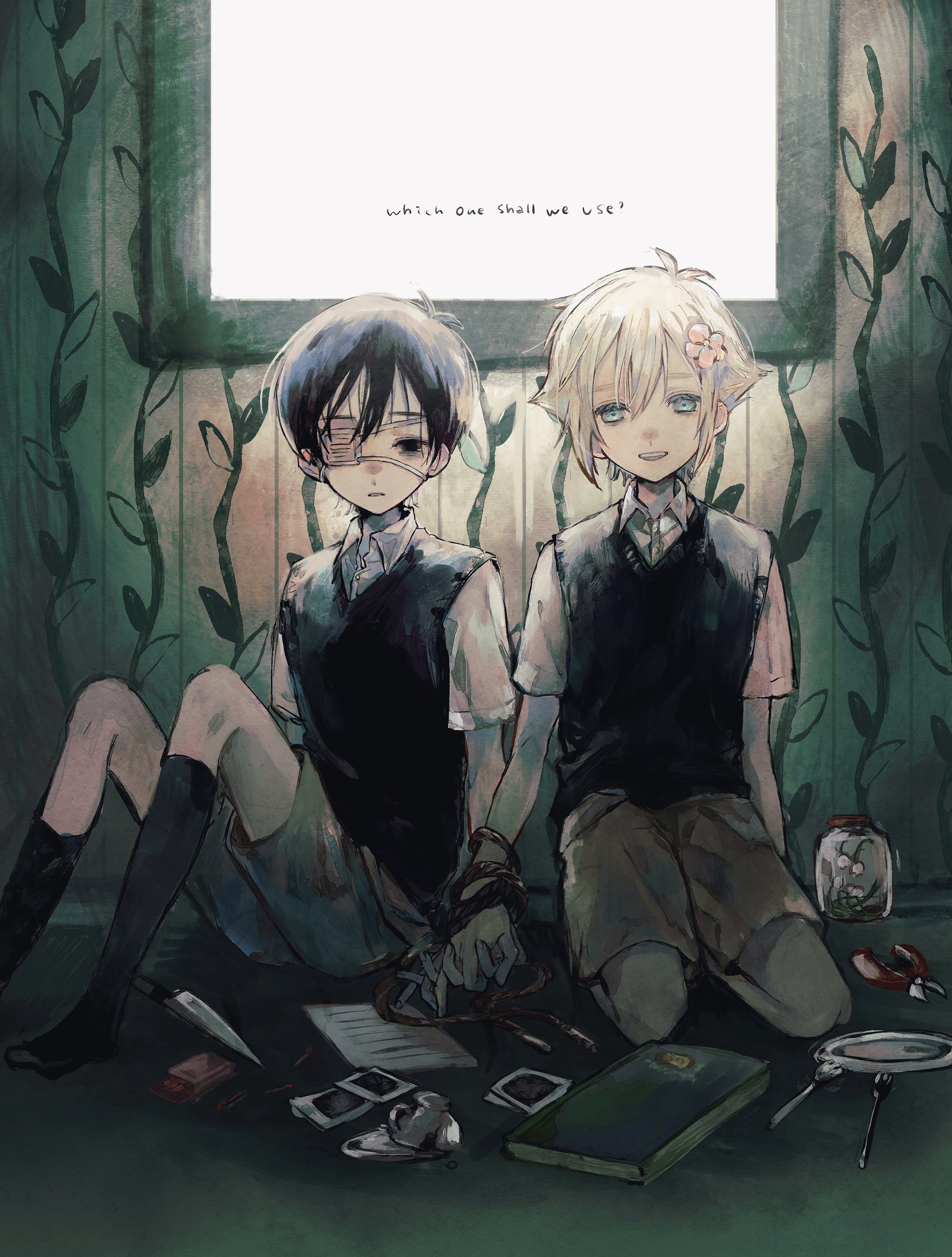 The Big ImageBoard (TBIB) - 2boys absurdres basil (faraway) (omori ...