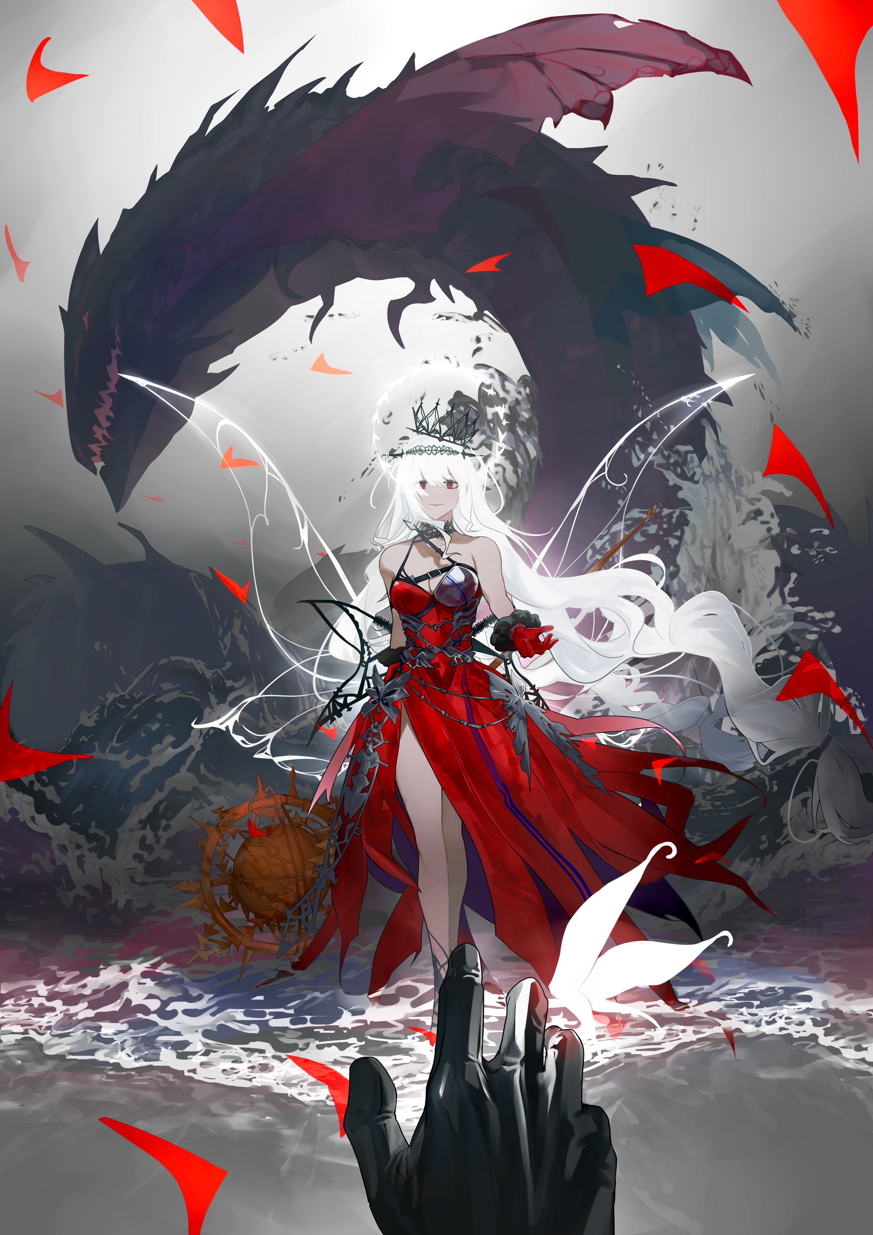 The Big ImageBoard (TBIB) - 1boy 1girl absurdres alternate costume arknights black gloves doctor ...