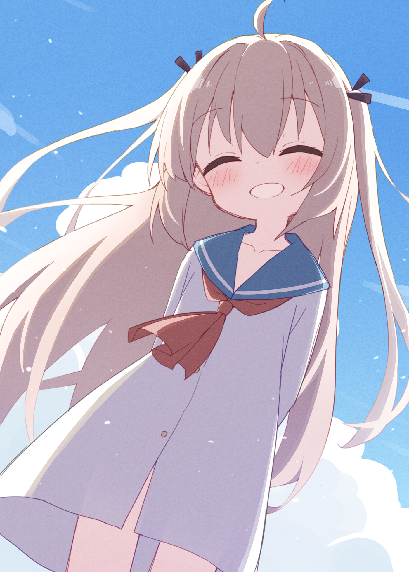 The Big ImageBoard (TBIB) - 1girl ^ ^ ahoge arms behind back ascot atri atri-my dear moments ...