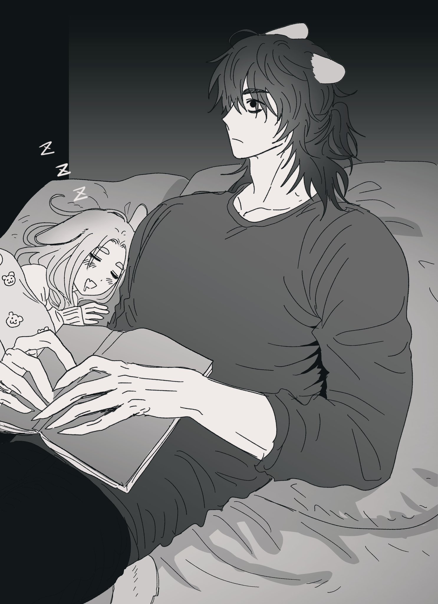 The Big ImageBoard (TBIB) - animal ears arthurlogansdps bear boy bear ears bear tail book claws ...