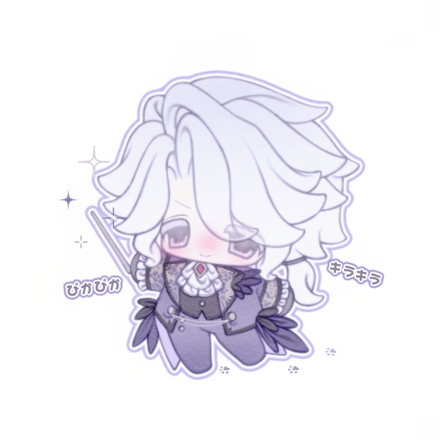 The Big ImageBoard (TBIB) - >:) 1boy ascot black vest blush chibi chibi ...