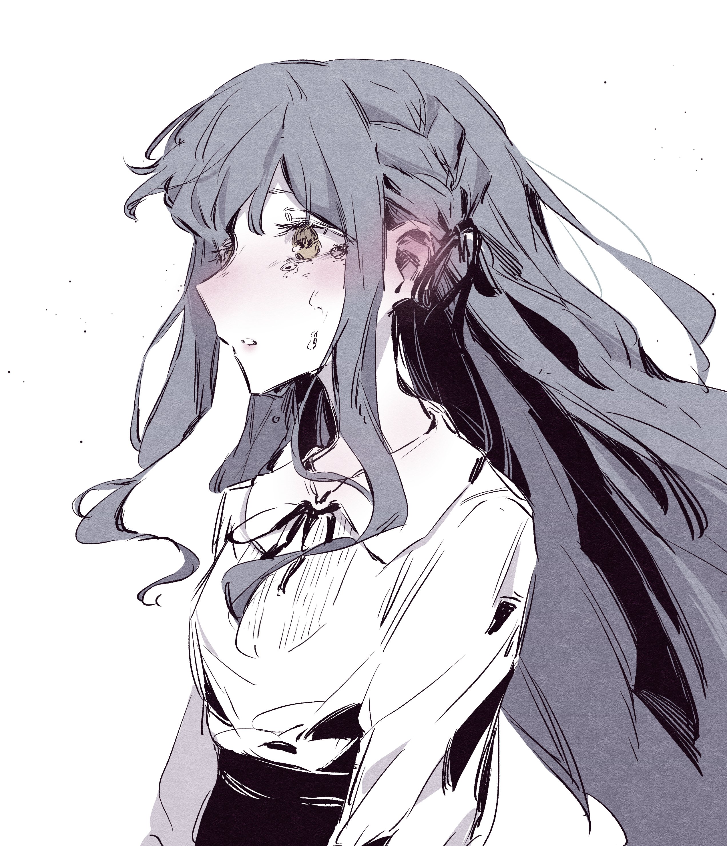 The Big ImageBoard (TBIB) - 1girl absurdres bang dream! bang dream! it's mygo!!!!! black ribbon ...