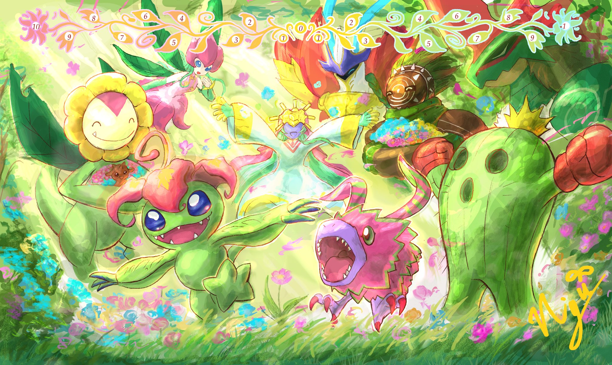 The Big ImageBoard (TBIB) - ajatarmon armor bird bloomlordmon boxing ...