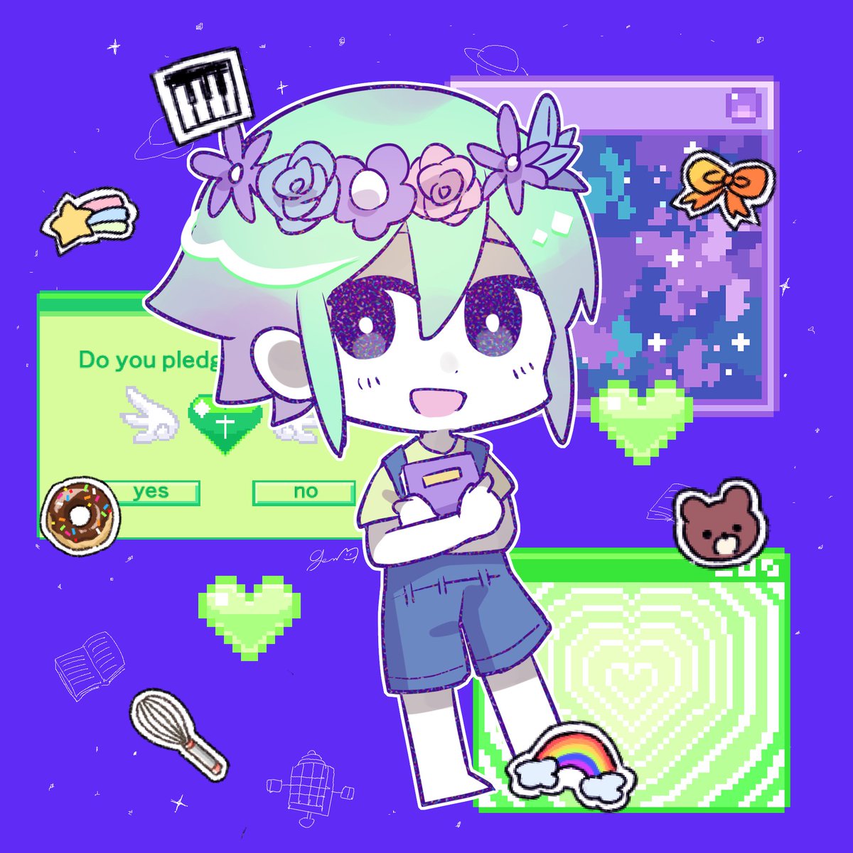 The Big ImageBoard (TBIB) - 1boy alternate eye color barefoot basil ...