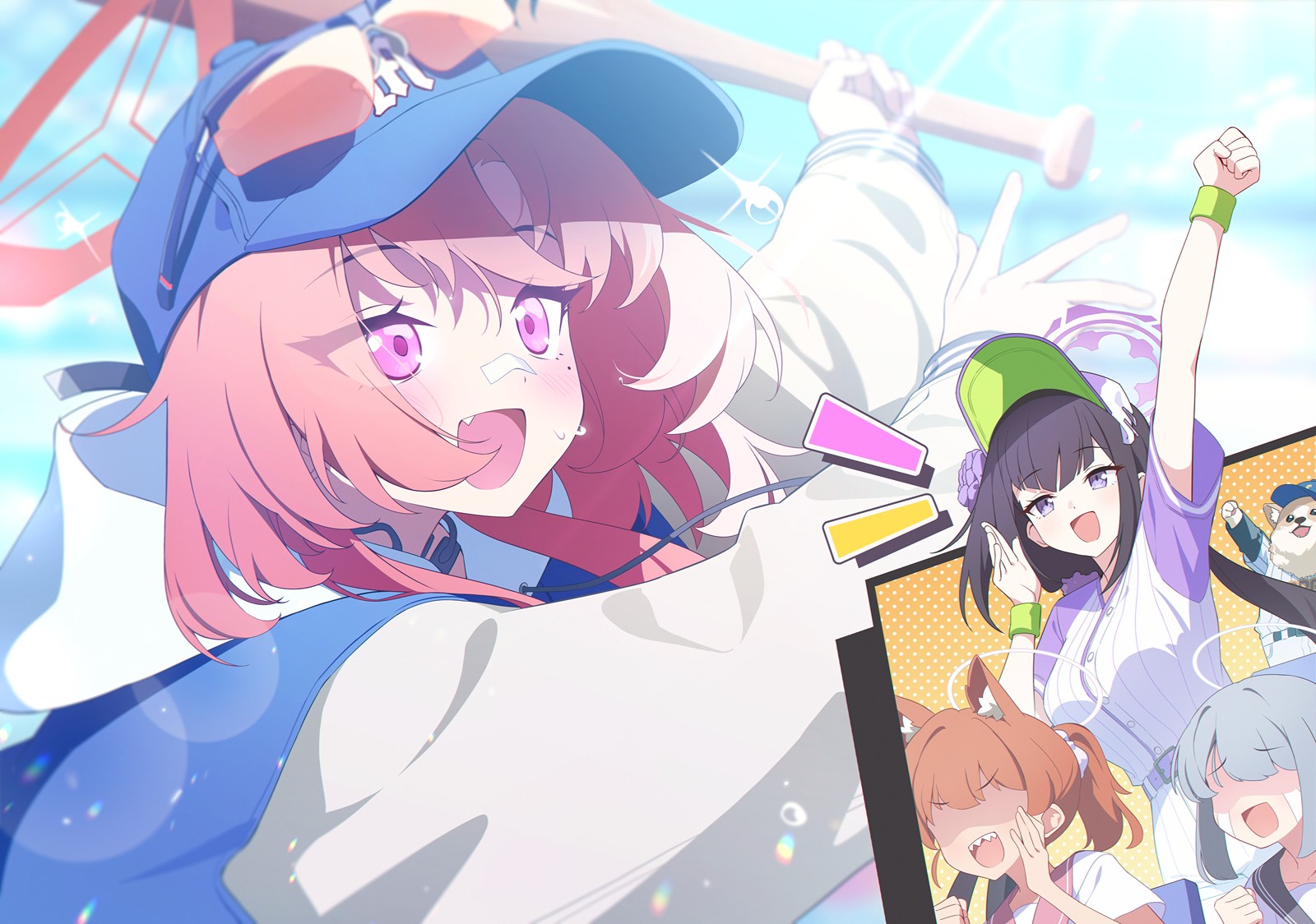 The Big ImageBoard (TBIB) - 1other 4girls animal ear fluff animal ears ...