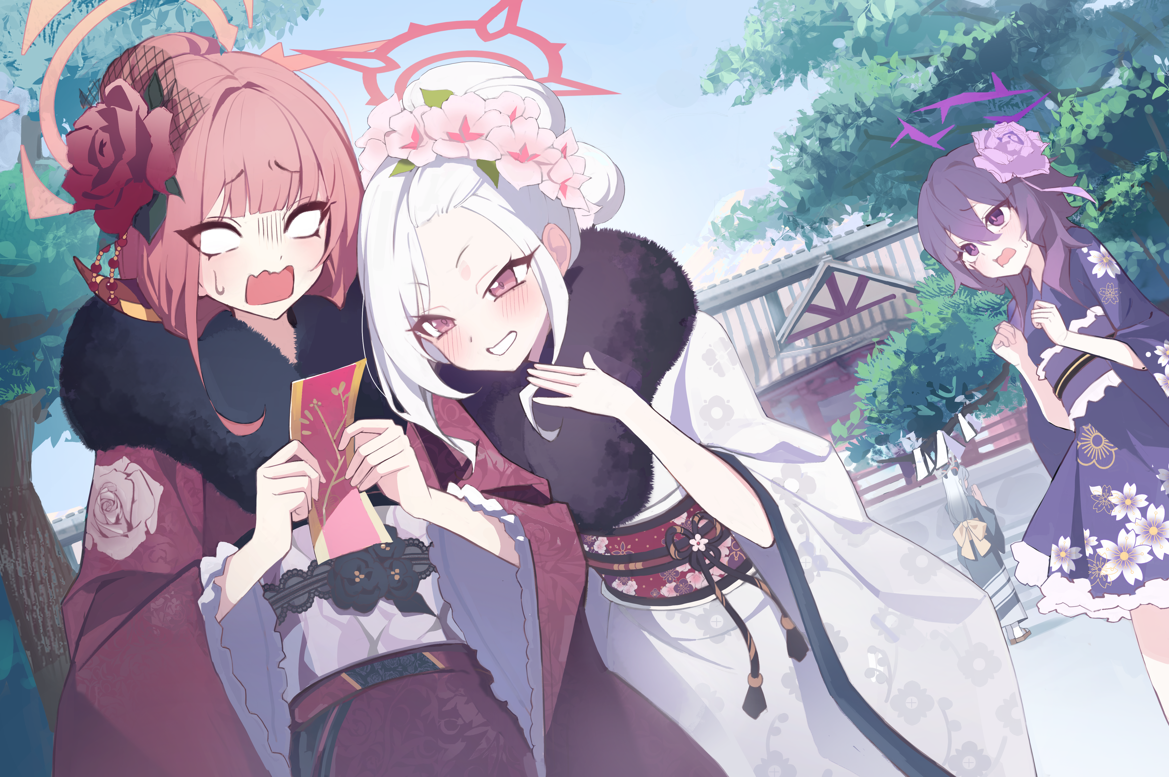 The Big ImageBoard (TBIB) - 4girls absurdres aru (blue archive) aru ...