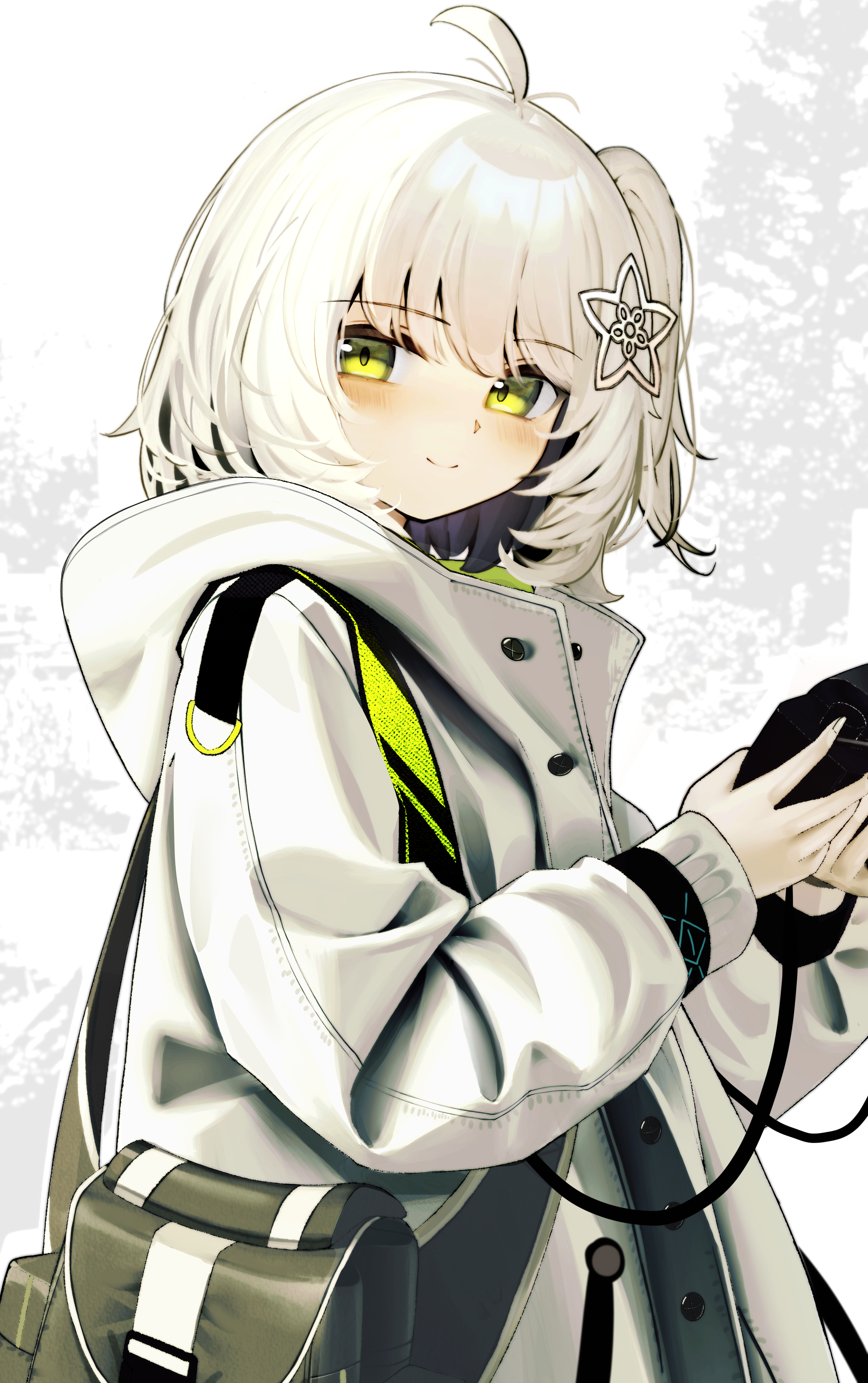 The Big ImageBoard (TBIB) - 1girl absurdres ahoge arknights bag blush ...