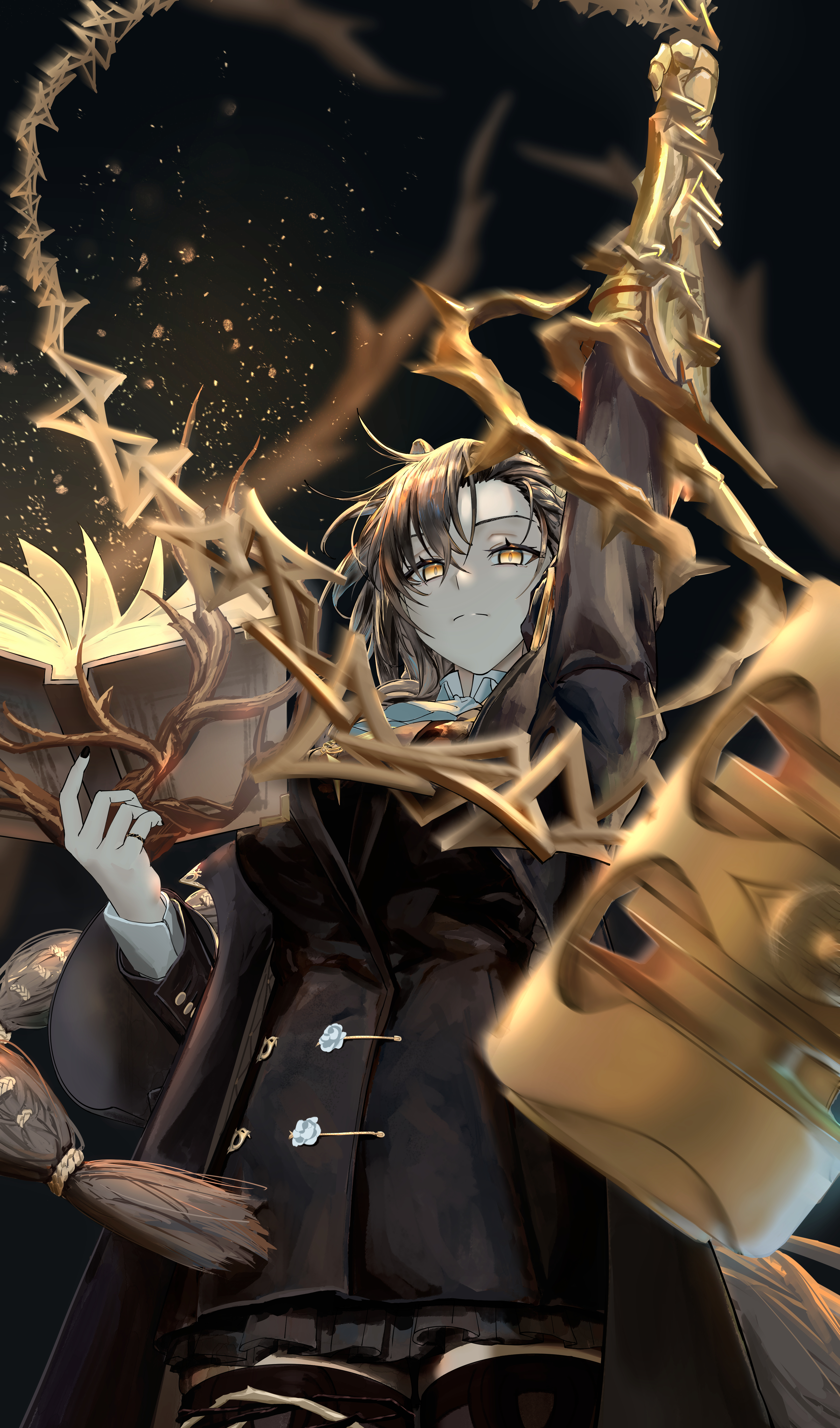 The Big ImageBoard (TBIB) - 1girl absurdres animal ears arknights arm ...