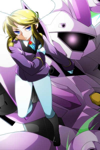 The Big ImageBoard (TBIB) - after war gundam x bertigo blonde hair blue ...