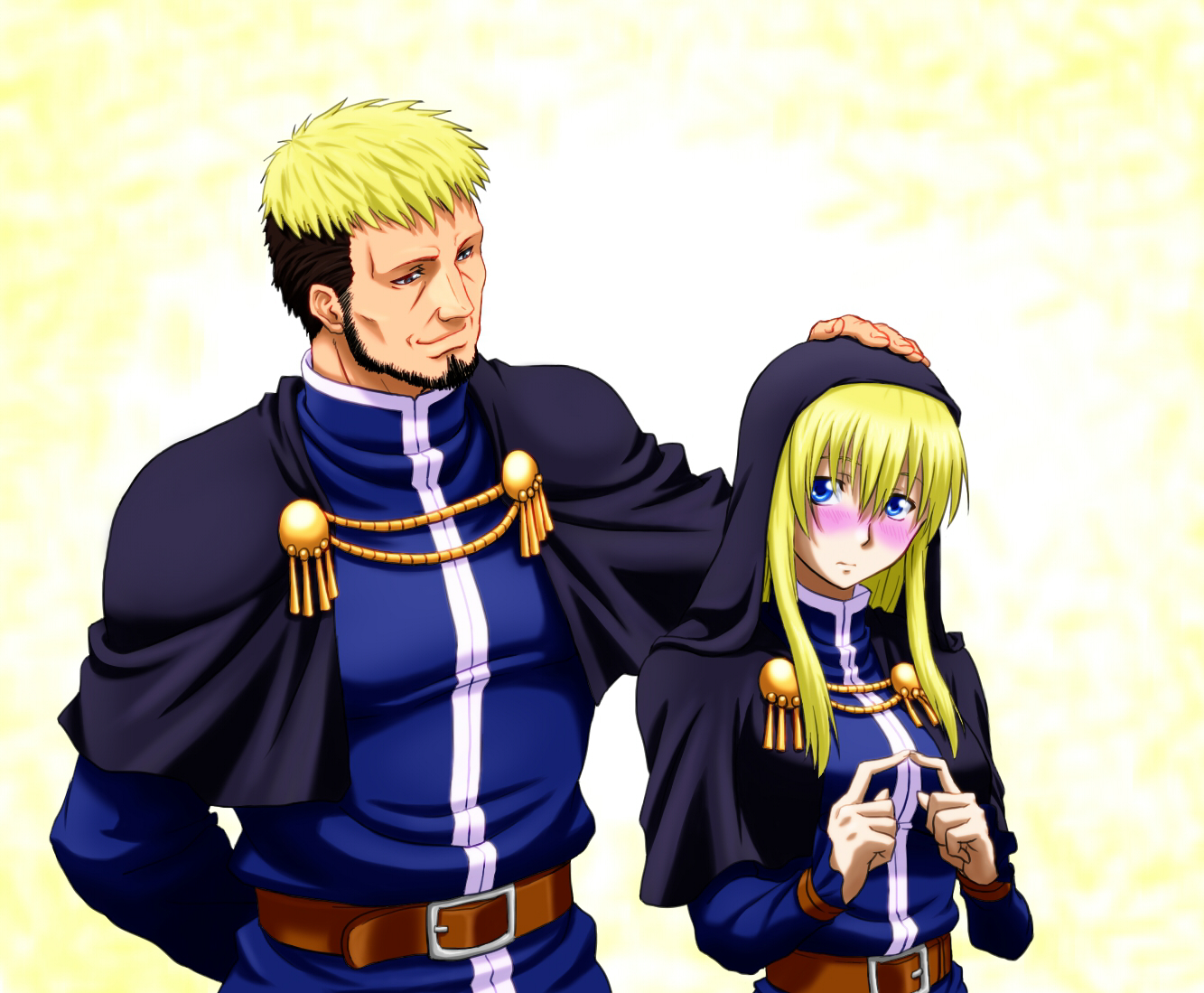 The Big ImageBoard (TBIB) - 1boy 1girl blonde hair blue eyes dual ...