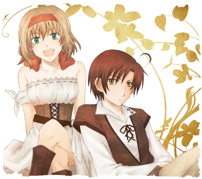 The Big Imageboard Tbib 1girl Ahoge Armband Axis Powers Hetalia Bad