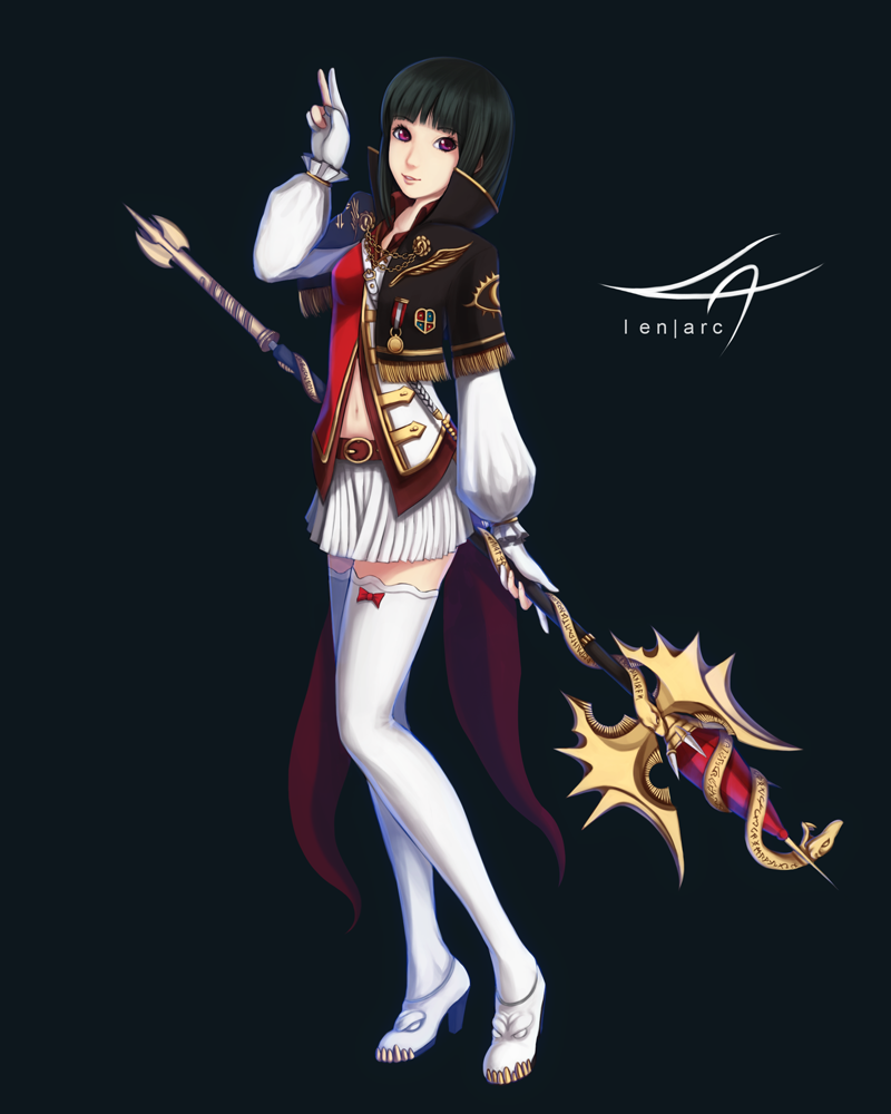 The Big ImageBoard (TBIB) - black hair evy evy (mabinogi) len|arc ...