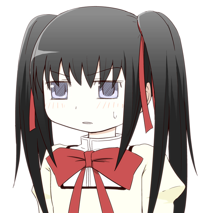 The Big Imageboard Tbib Akemi Homura Alternate Hairstyle Black Hair