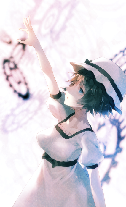 The Big Imageboard Tbib Bad Id Bad Pixiv Id Black Hair Blue Eyes