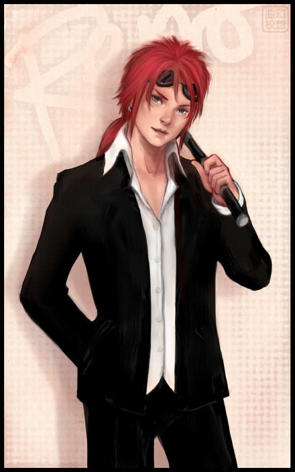 The Big ImageBoard (TBIB) - 1boy bad deviantart id bad id baton (weapon ...