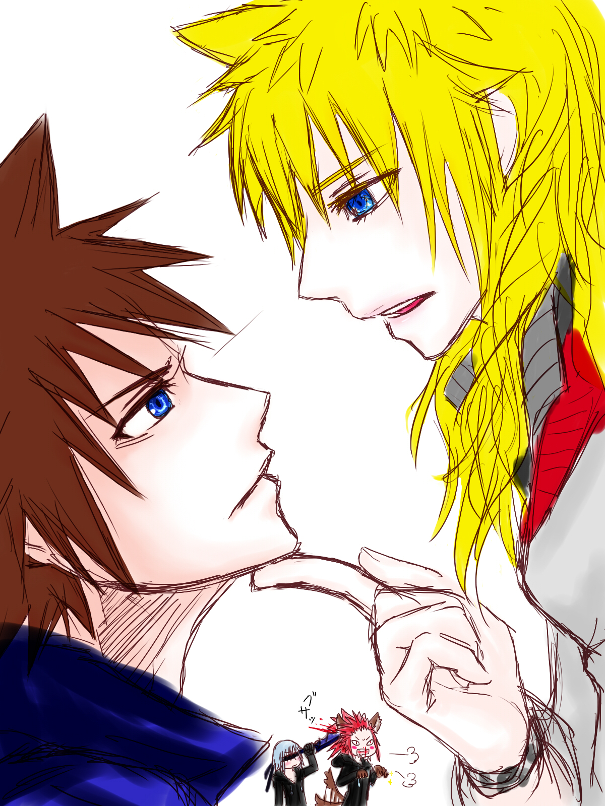 The Big ImageBoard (TBIB) - 3boys axel disney genderswap highres ...