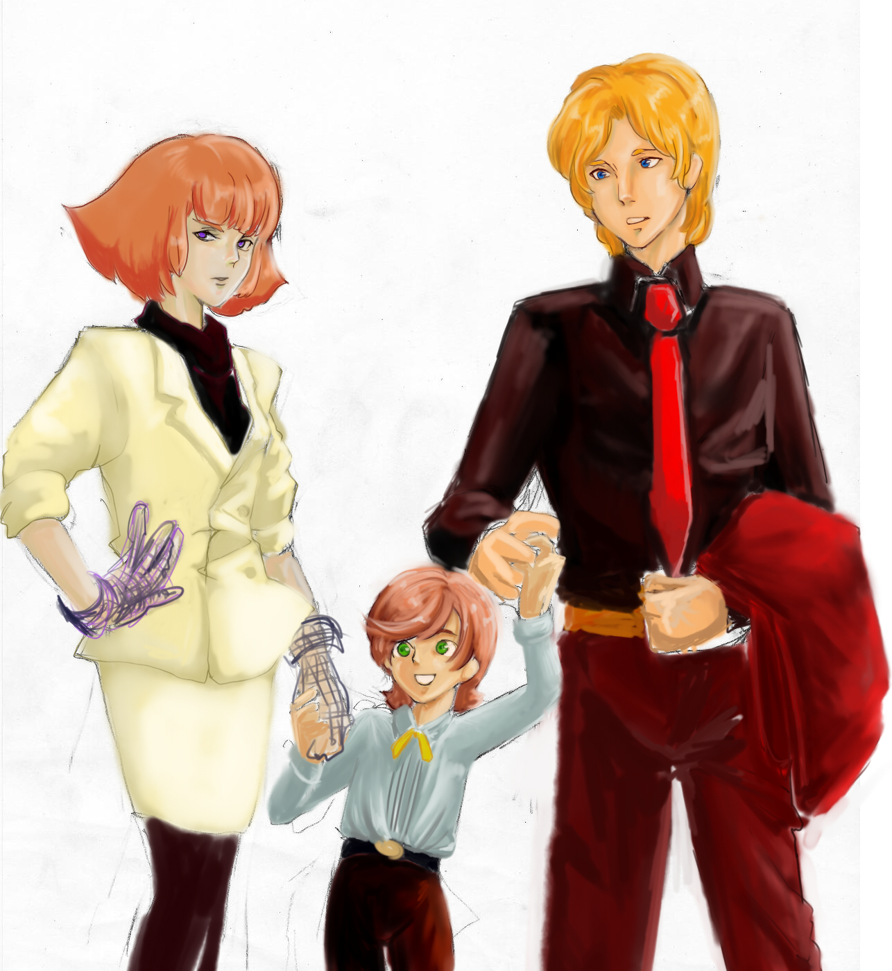 The Big ImageBoard (TBIB) - char aznable child couple family good end ...