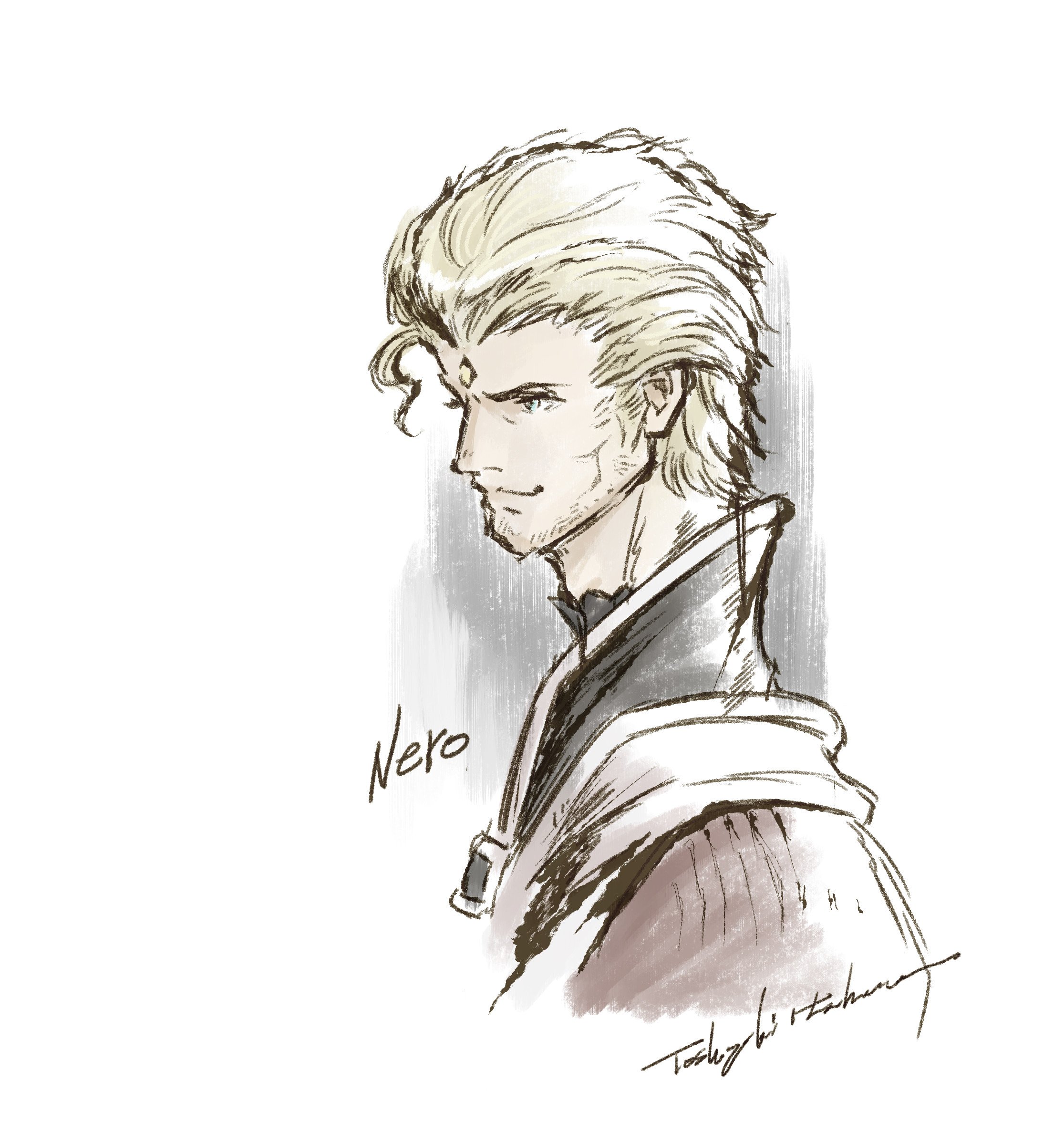 The Big ImageBoard (TBIB) - 1boy artist name beard stubble blonde hair ...