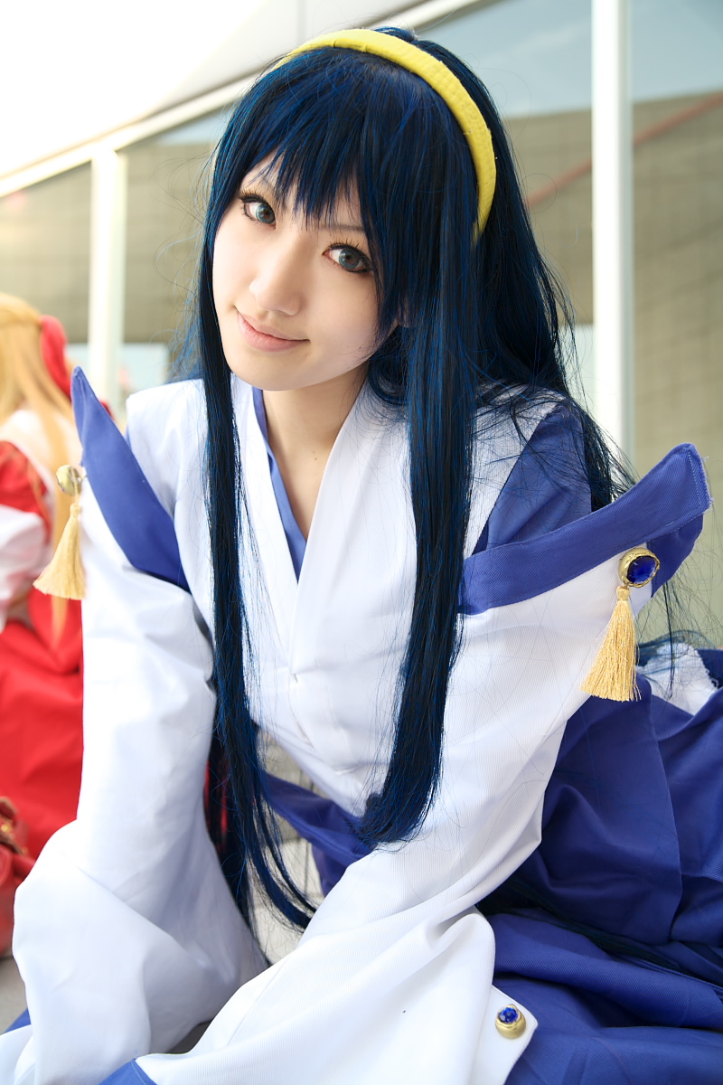 The Big ImageBoard (TBIB) - blue hair cosplay hairband highres himemiya ...