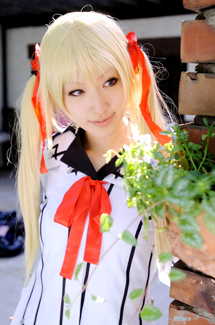 The Big Imageboard Tbib Blonde Hair Cosplay Hair Ribbon Hair