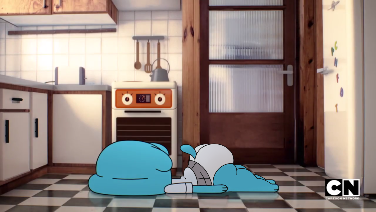 The Big ImageBoard (TBIB) - 16:9 anthro appliance big butt blue body blue fur bottomwear butt ...