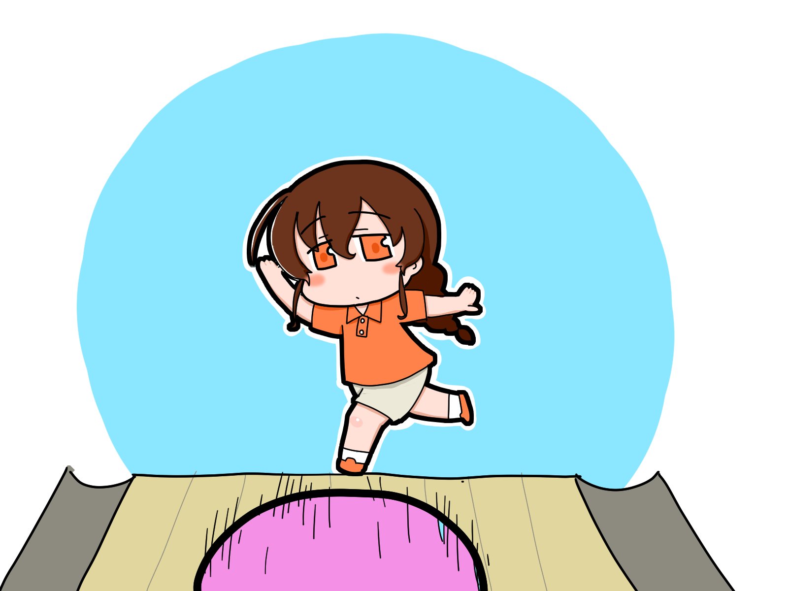 The Big ImageBoard (TBIB) - 1girl ahiru-chan (ahiruchan74205) aqua ...