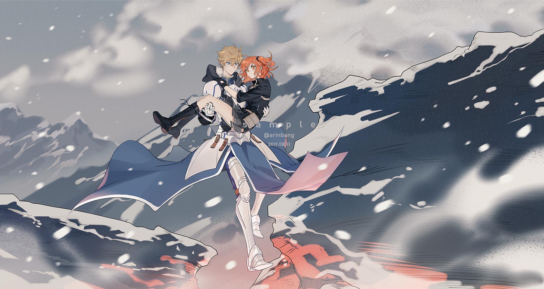 The Big ImageBoard (TBIB) - 1boy 1girl armor arthur pendragon (fate ...