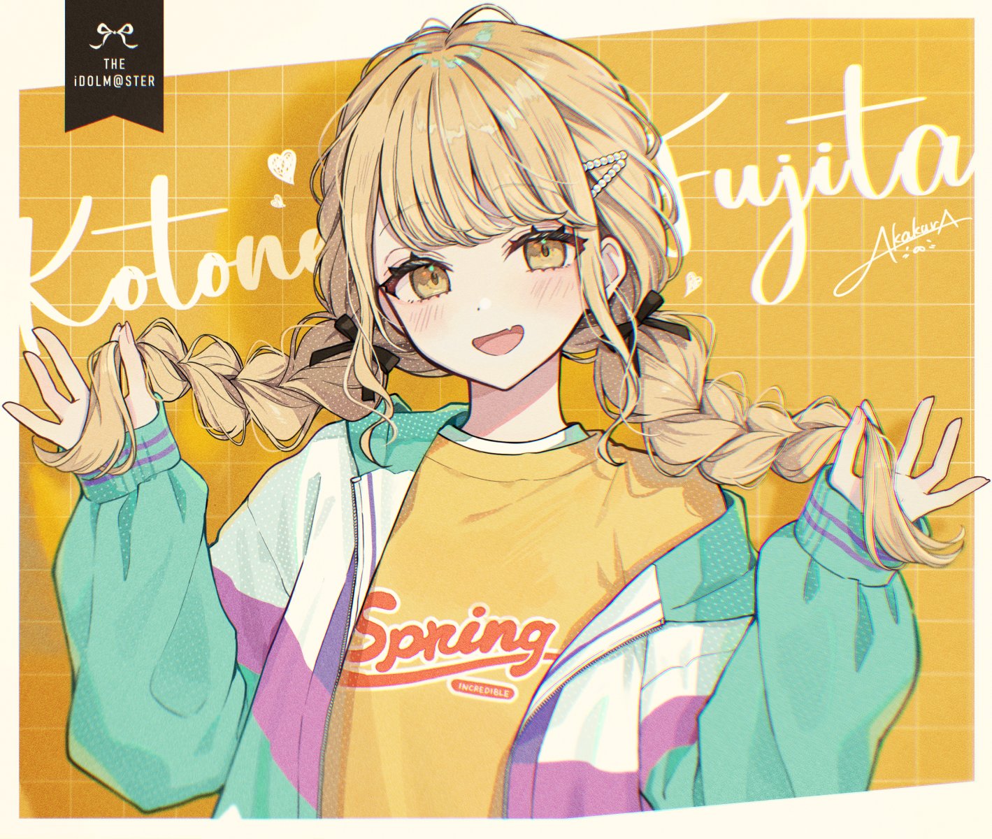 The Big ImageBoard (TBIB) - 1girl akakura aqua jacket blonde hair blush ...