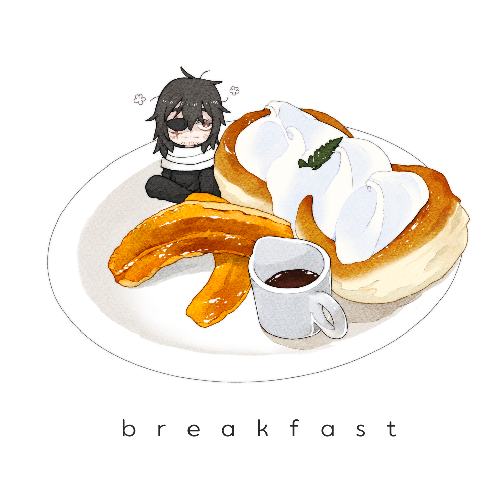 The Big ImageBoard (TBIB) - 1boy beard stubble biscuit (bread) black hair black jumpsuit boku no ...