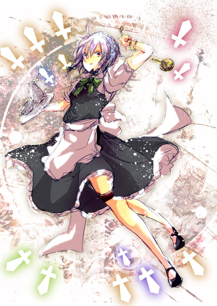 The Big Imageboard Tbib 1girl Bad Id Bad Pixiv Id Braid Danmaku