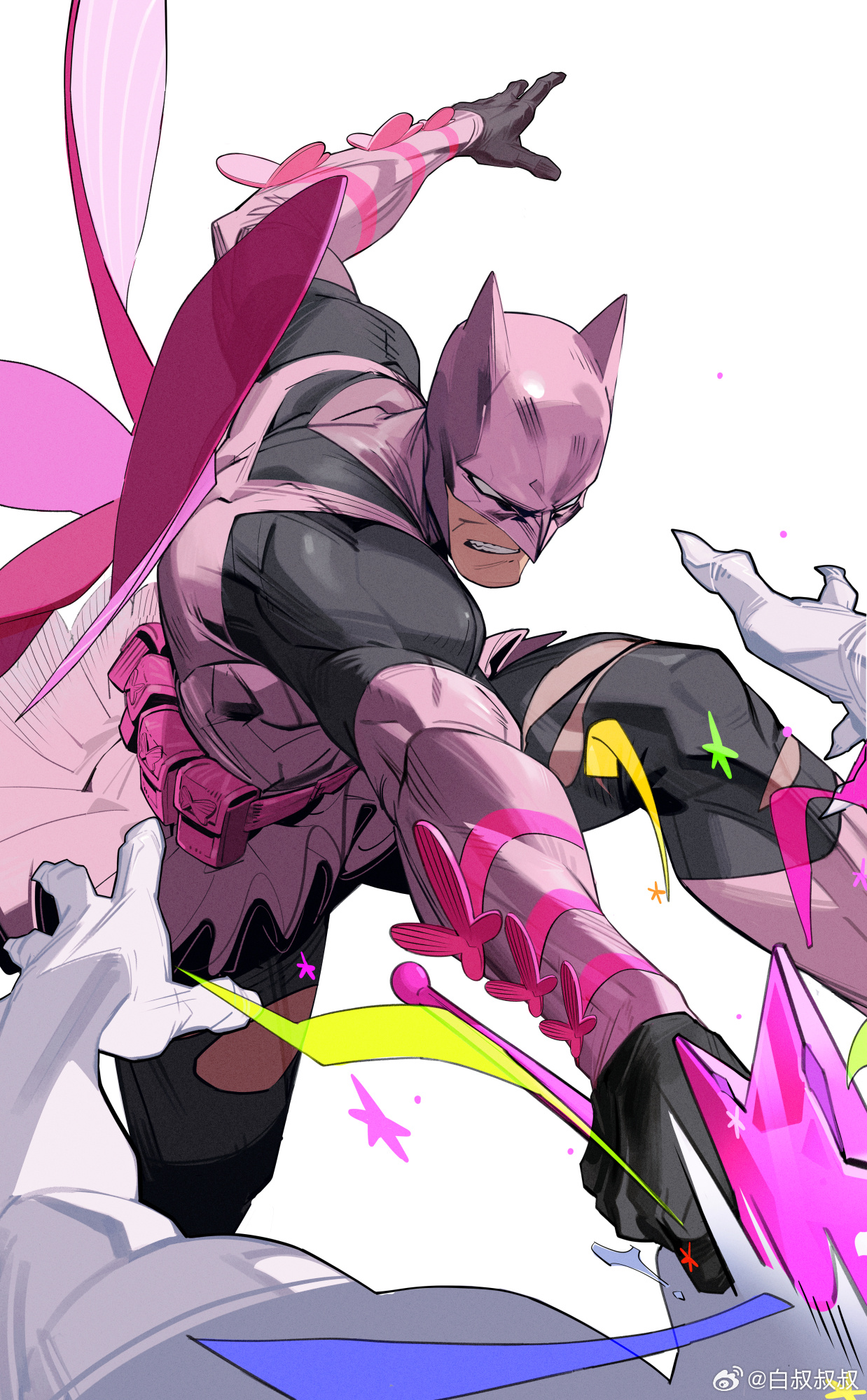 The Big ImageBoard (TBIB) - 1boy 1other batman batman (series) belt black bodysuit black gloves ...