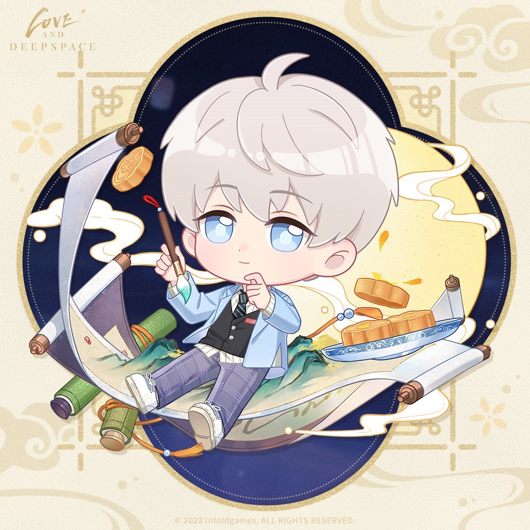 The Big ImageBoard (TBIB) - 1boy ahoge black vest blue eyes blue jacket ...