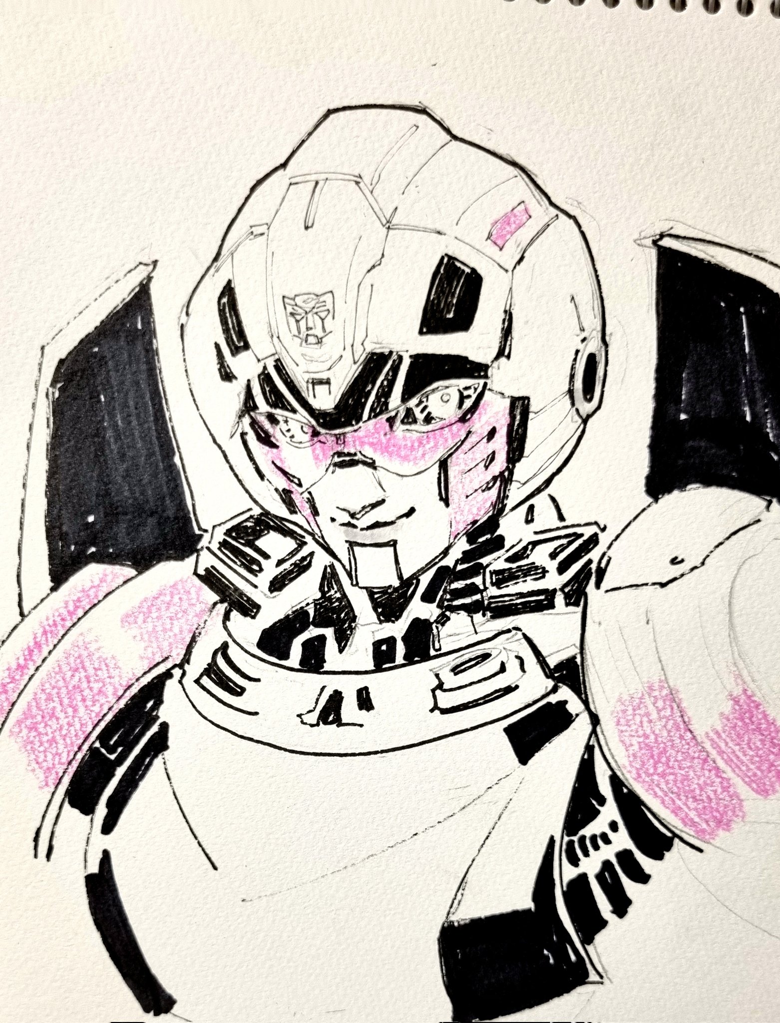 The Big ImageBoard (TBIB) - 1girl arcee autobot helmet highres humanoid ...