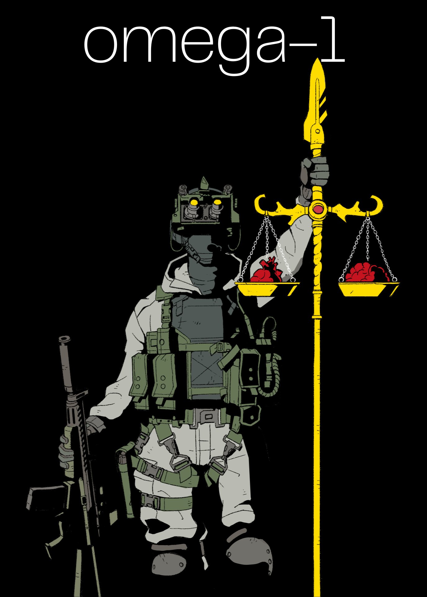 The Big ImageBoard (TBIB) - 1boy ammunition pouch assault rifle balance ...