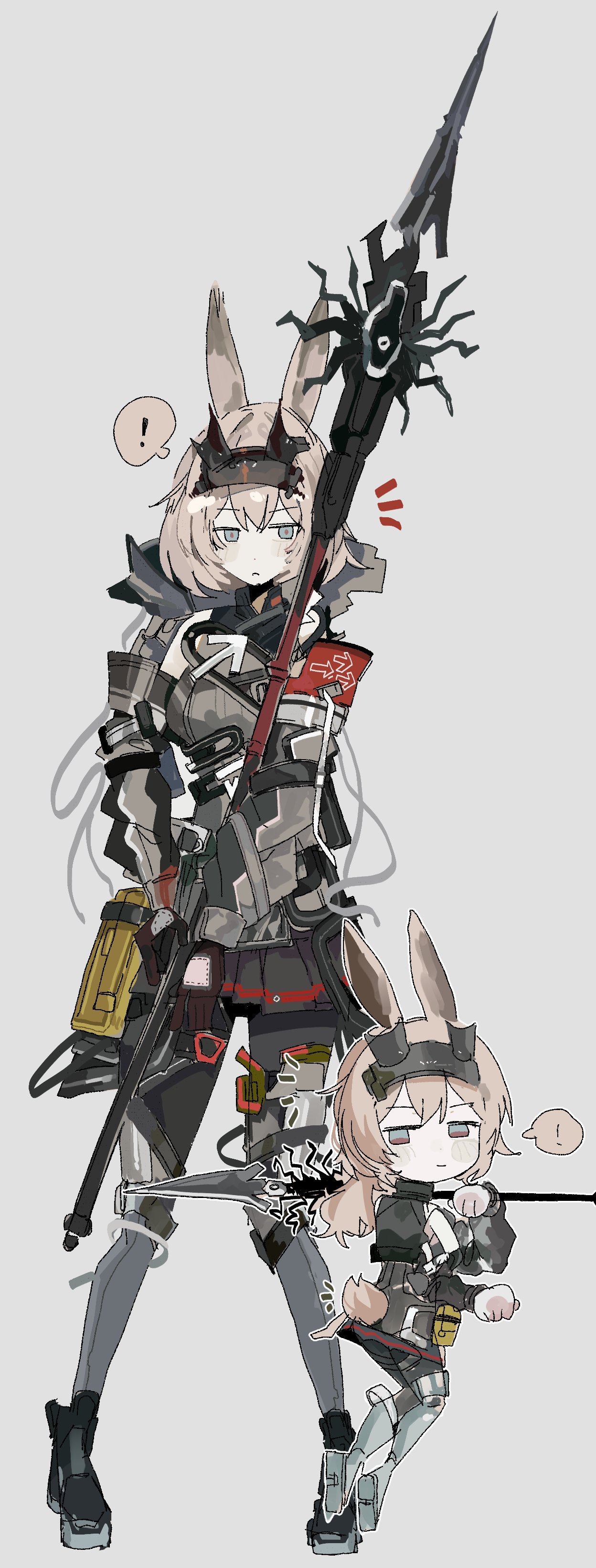 The Big ImageBoard (TBIB) - ! 1girl absurdres animal ears arknights arknights: endfield armor ...