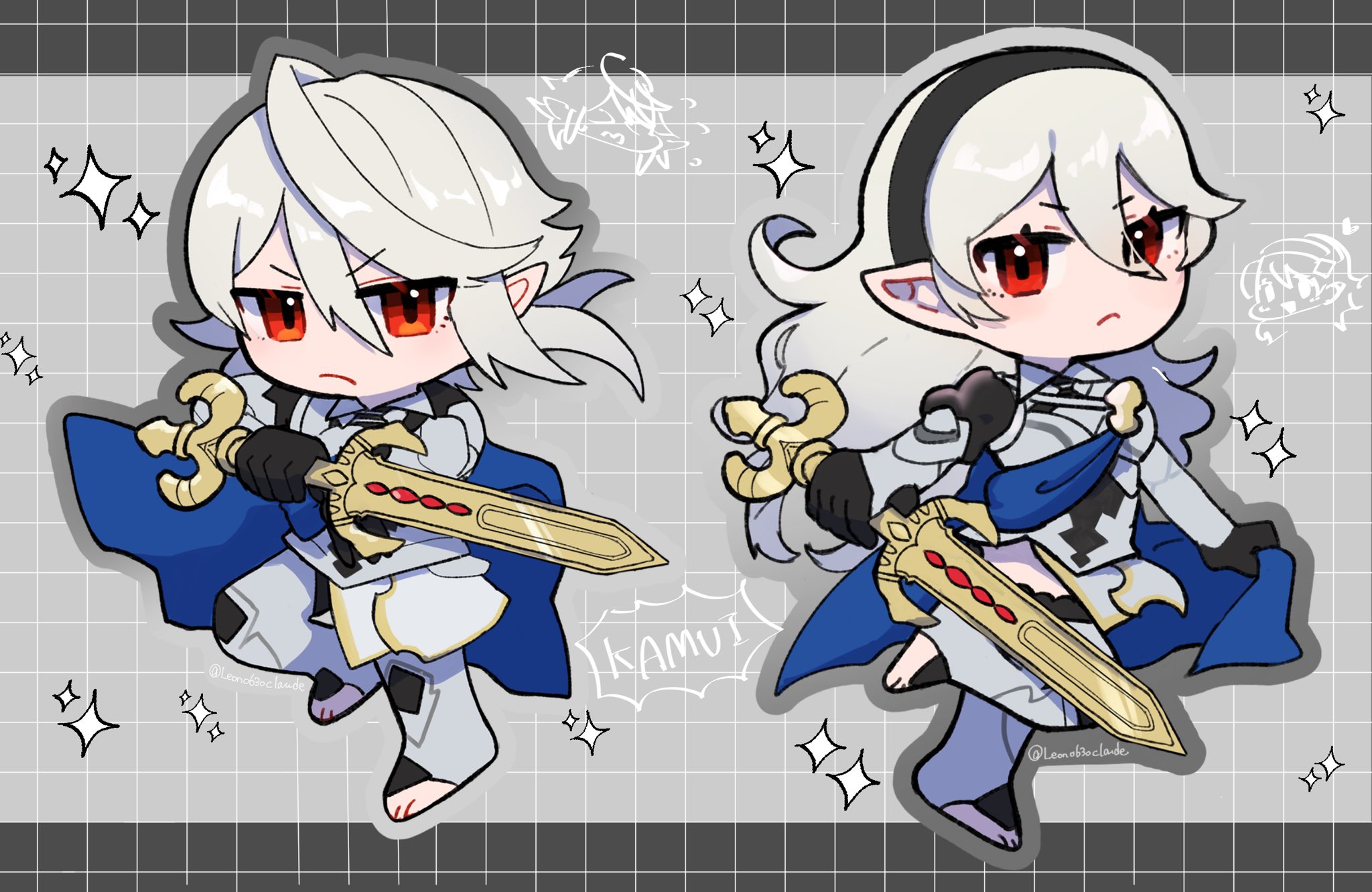 The Big ImageBoard (TBIB) - 1boy 1girl cape corrin (female) (fire ...