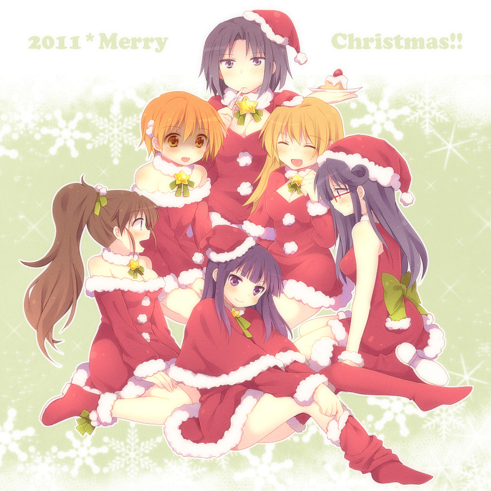 The Big ImageBoard (TBIB) - 2011 6+girls bad id bad pixiv id boots cake ...