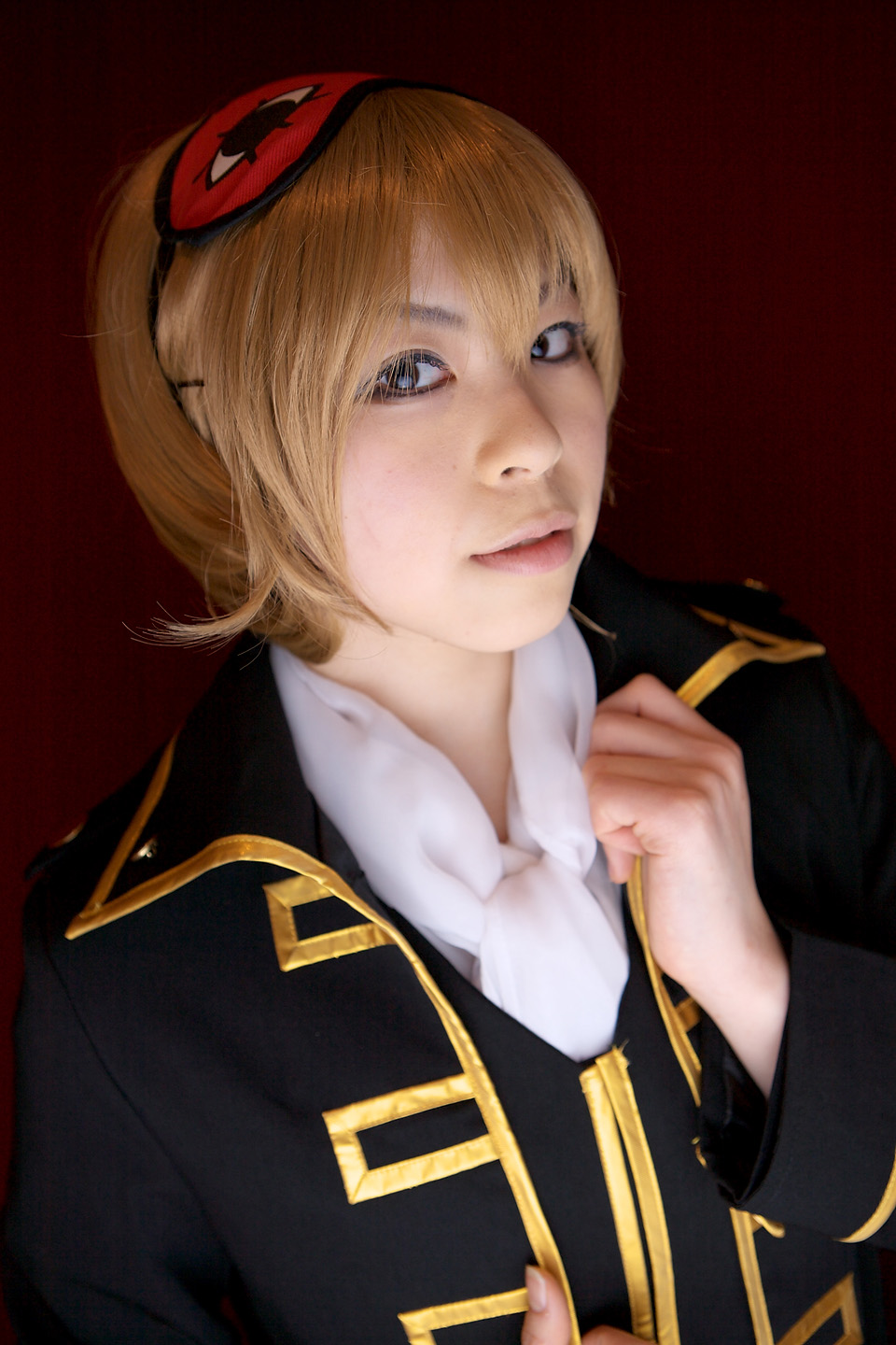 The Big Imageboard Tbib Blonde Hair Cosplay Eyemask Gintama Highres