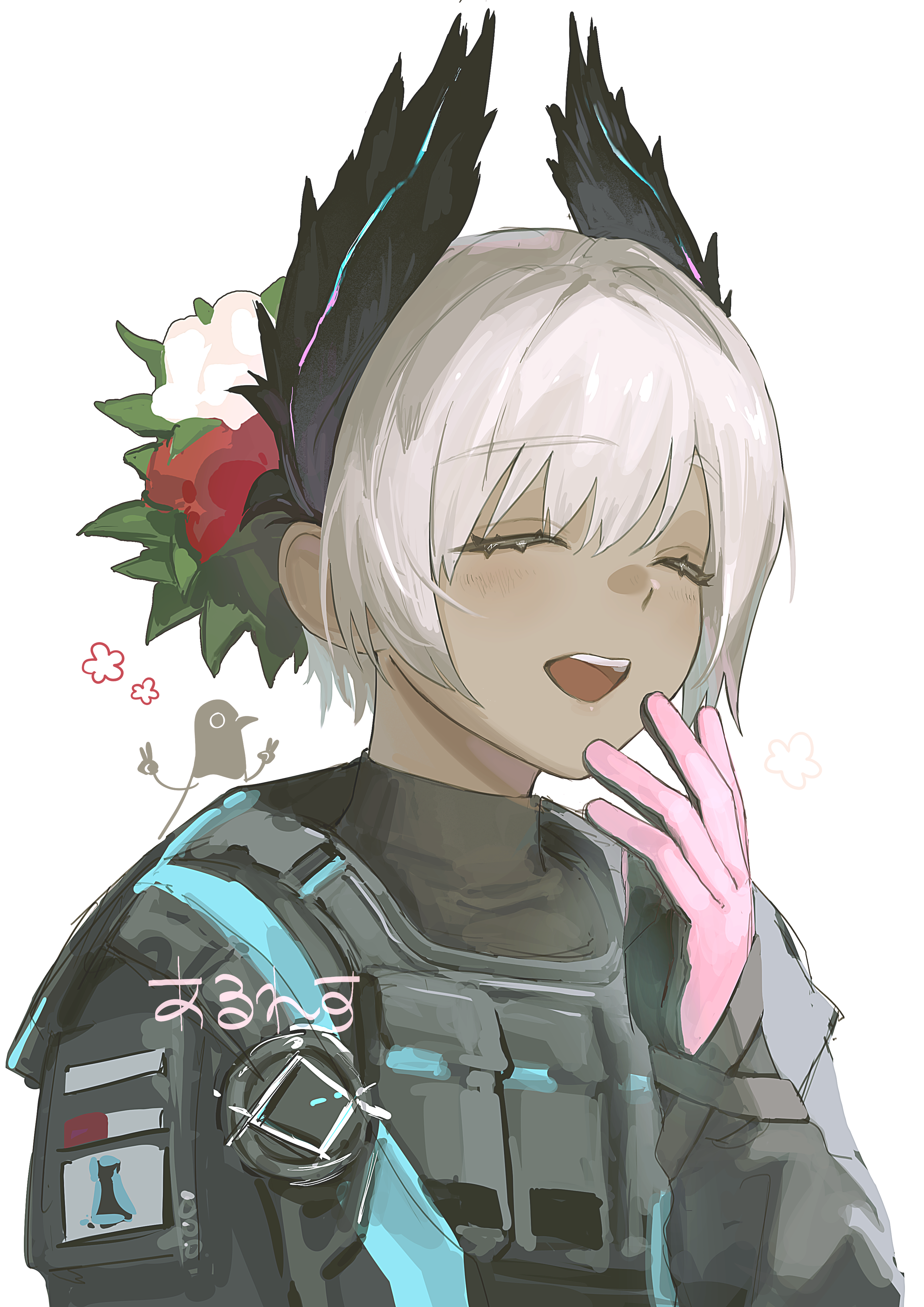 The Big ImageBoard (TBIB) - 1girl ^ ^ absurdres arknights arleth black ...