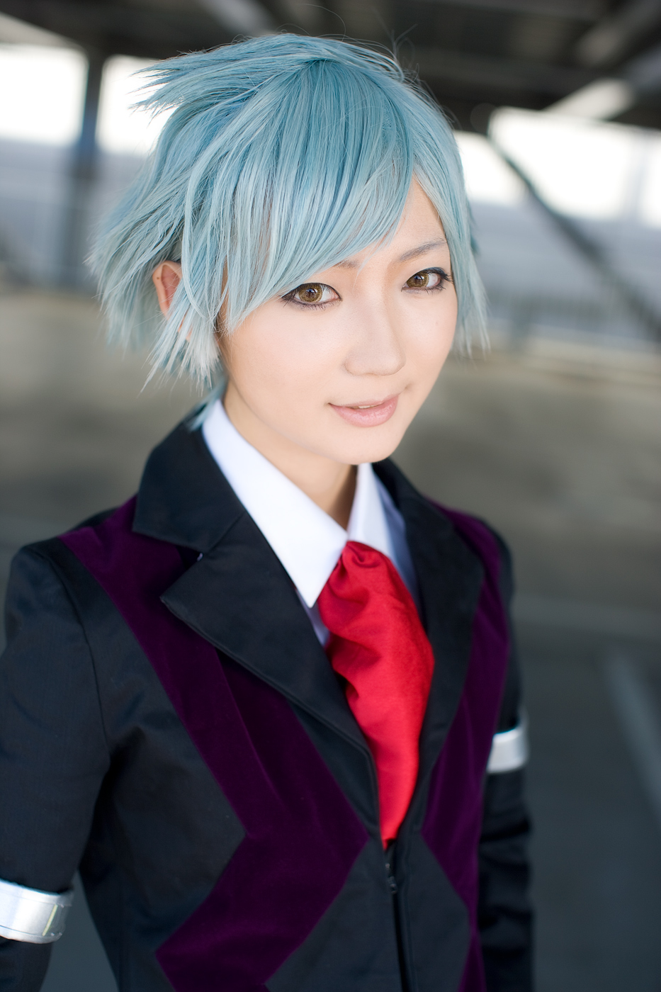 The Big Imageboard Tbib Blue Hair Character Request Cosplay Highres