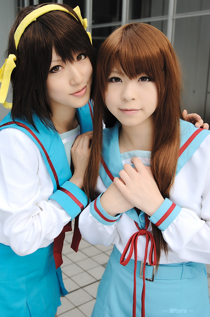 The Big Imageboard Tbib Asahina Mikuru Cosplay Hair Ribbon Hair