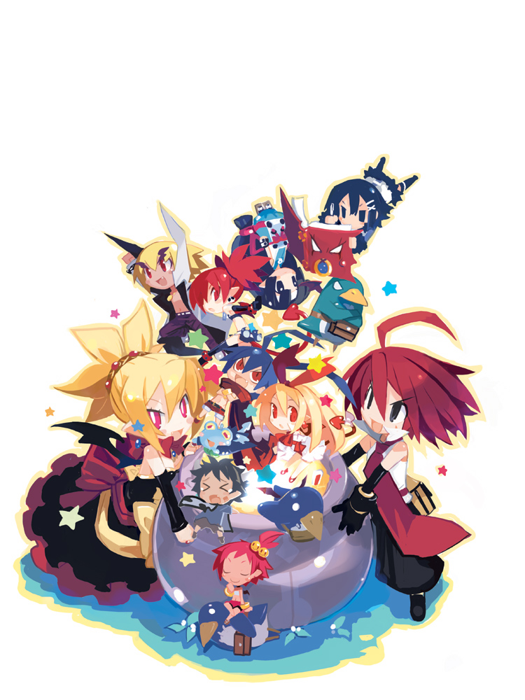 The Big ImageBoard (TBIB) - 4boys 6+girls adell (disgaea) akutare ...